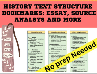 6 Innovative and simple ways to scaffold writing for history students ...